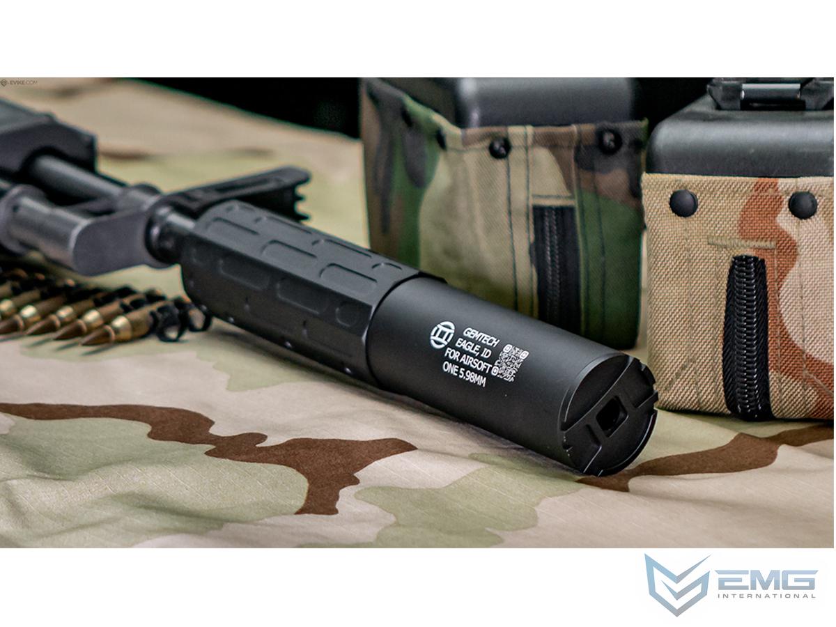 EMG Gemtech ONE Airsoft QD Mock Suppressor (Model: Suppressor Only), Accessories & Parts, Mock ...