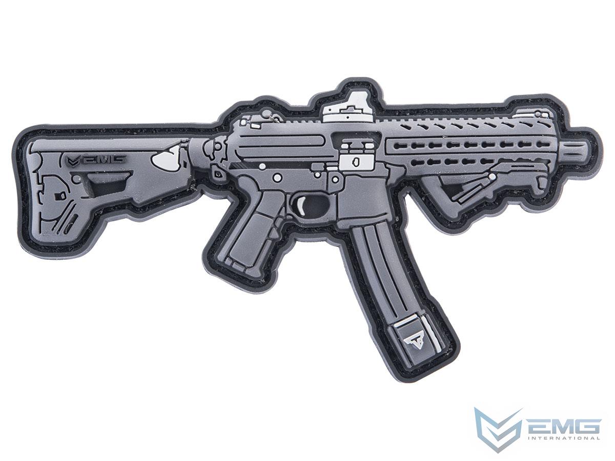 EMG Taran Tactical Innovations Miniature Gun PVC Morale Patch (Model: MPX), Tactical Gear ...