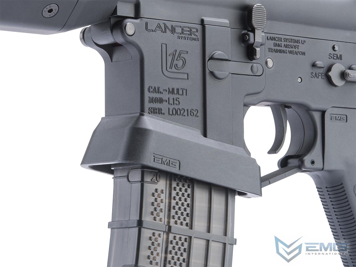 EMG Lancer Systems Adaptive Magwell for M4 Airsoft Rifles (Color: Black ...