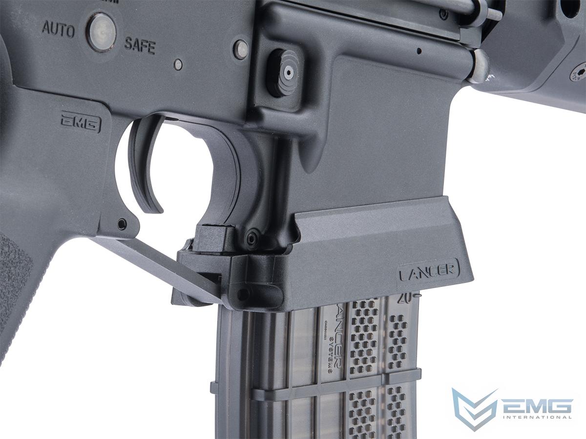 EMG Lancer Systems Adaptive Magwell for M4 Airsoft Rifles (Color: Black ...