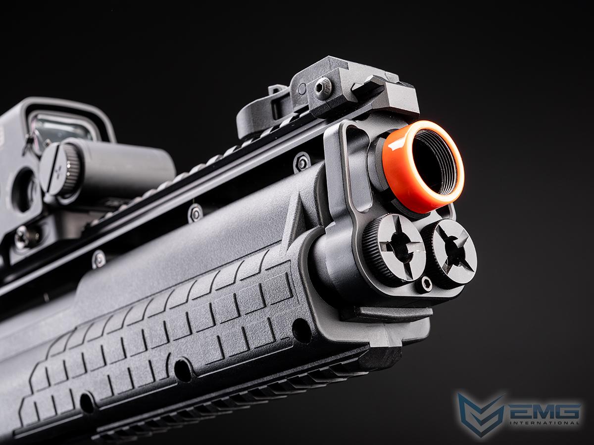 EMG x KelTec Licensed KSG Gas Power Multi-Shot Airsoft Shotgun by Golden Eagle (Color: Black ...