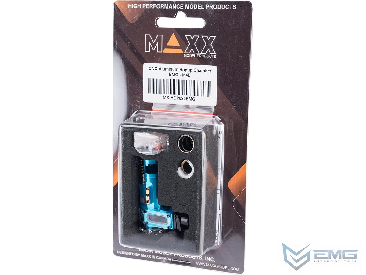 EMG / Maxx Model CNC Aluminum Hopup Chamber for M4 Airsoft AEG Rifles ...