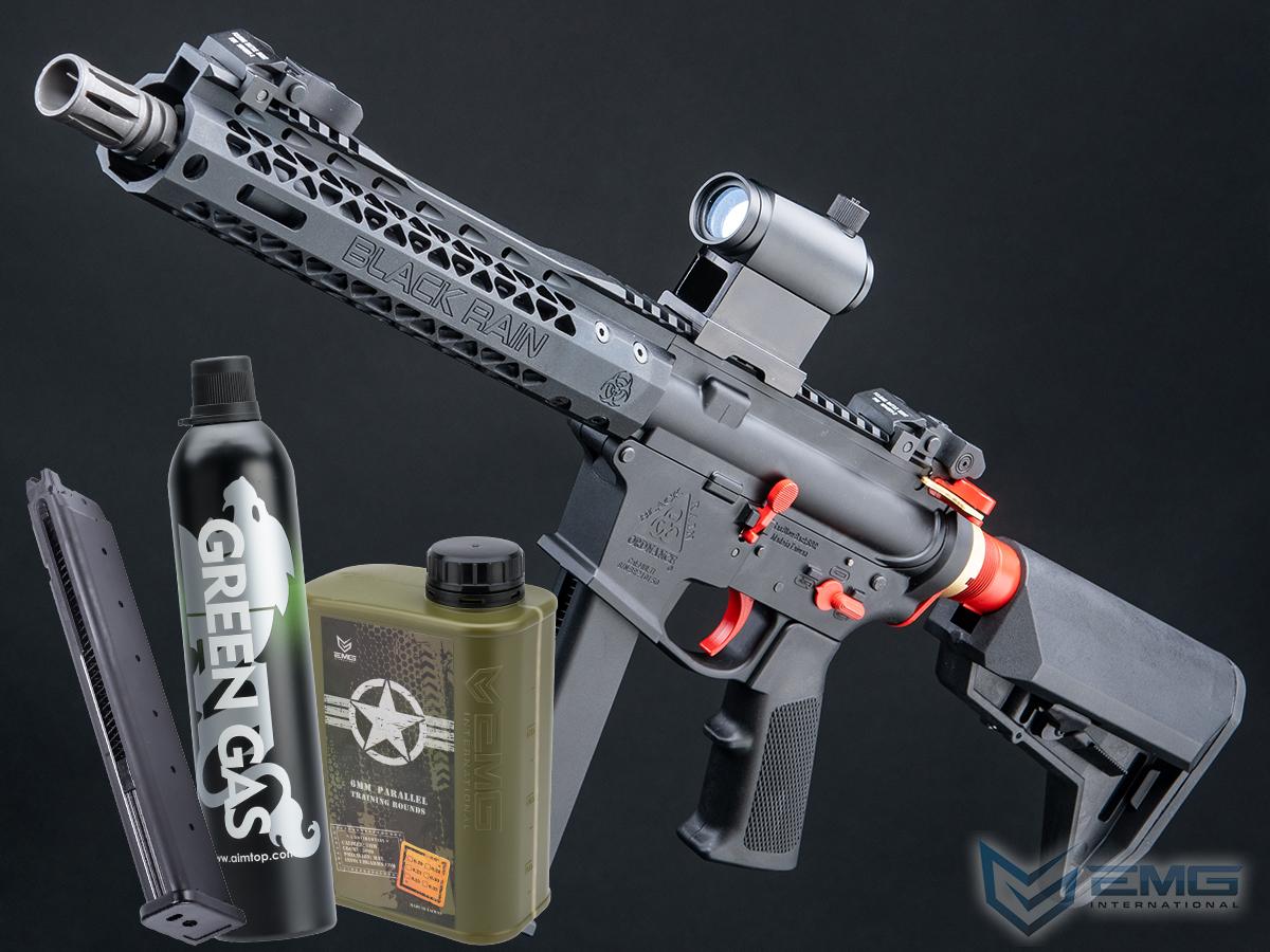 EMG Black Rain Ordnance BRO 9mm Gas Blowback Airsoft Rifle (Model ...