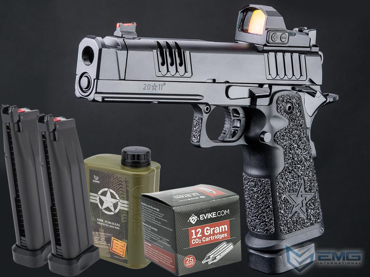 EMG Helios Staccato Licensed XC 2011 Gas Blowback Airsoft Pistol (Model ...