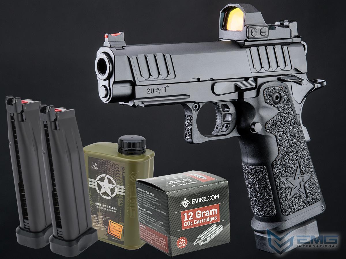 EMG Helios Staccato Licensed C2 Compact 2011 Gas Blowback Airsoft ...