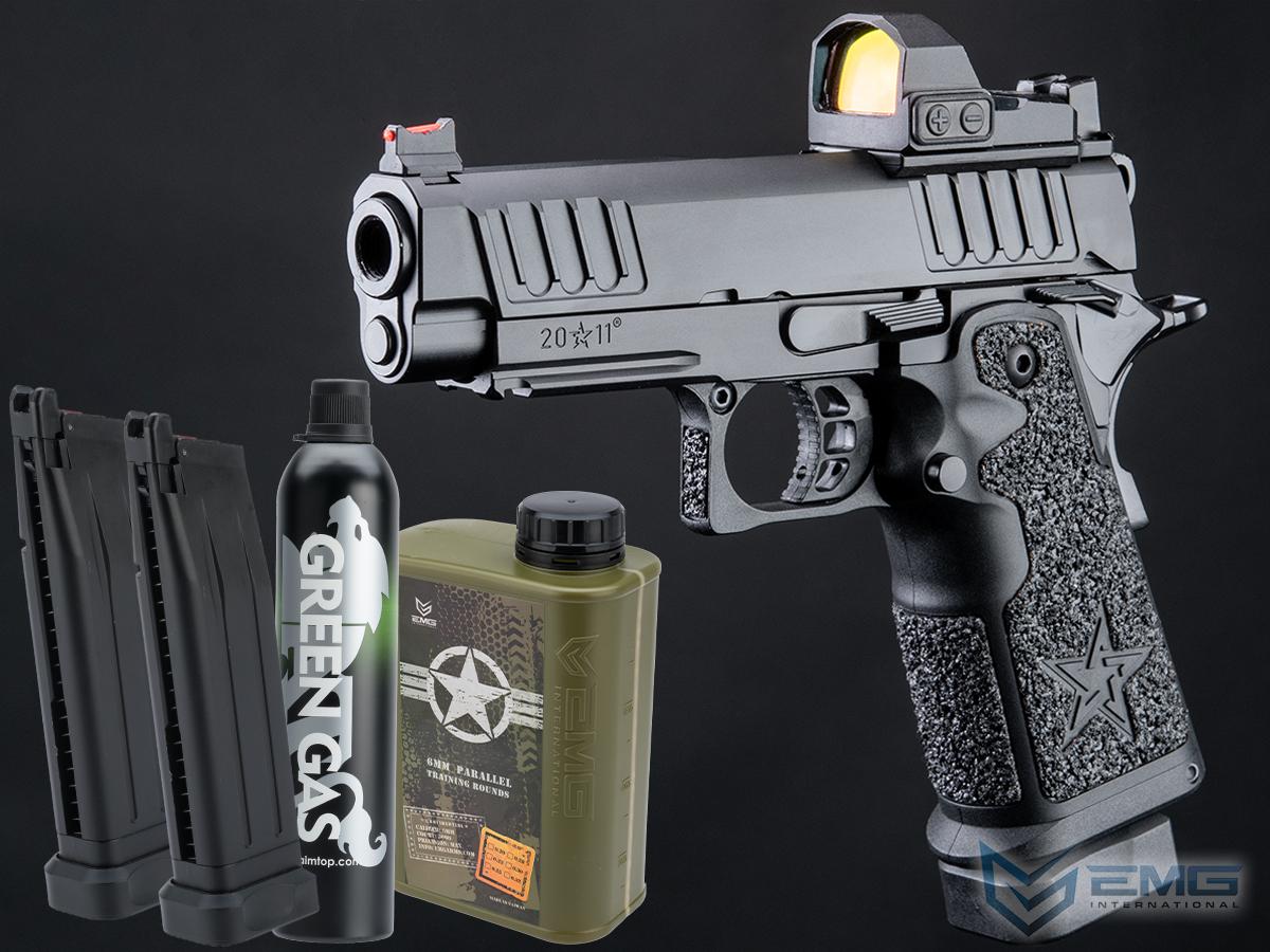 EMG Helios Staccato Licensed C2 Compact 2011 Gas Blowback Airsoft ...