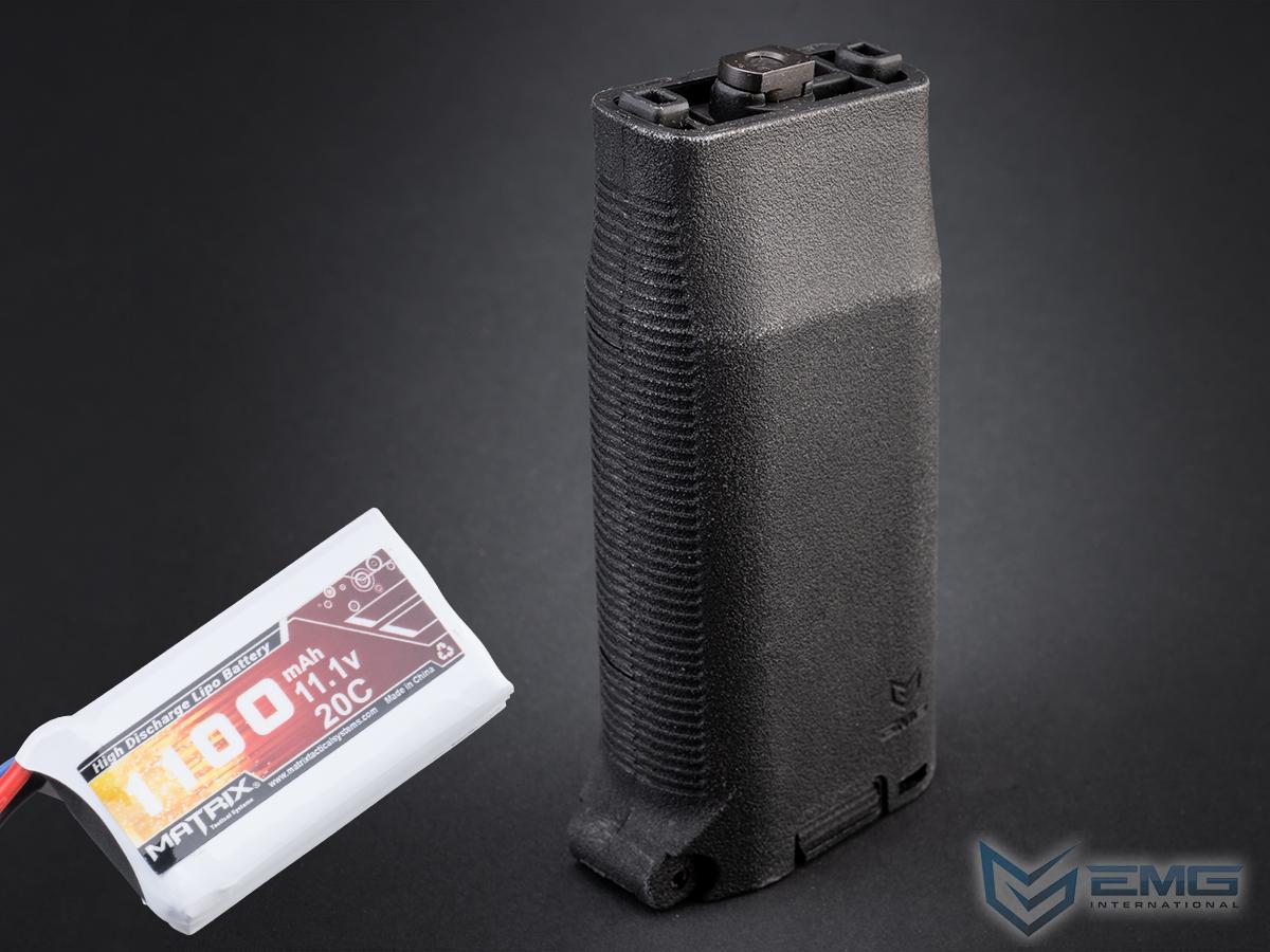 EMG Battery Storage Vertical Grip (Color: Black / M-LOK / Battery ...
