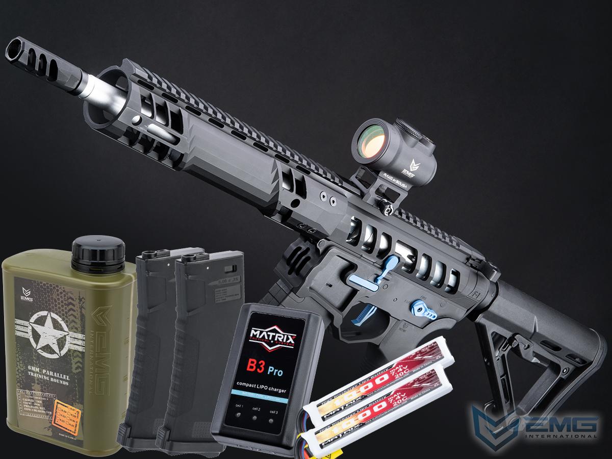 EMG F-1 Firearms UDR-15 Skeletonized AR-15 eSilverEdge Airsoft AEG ...