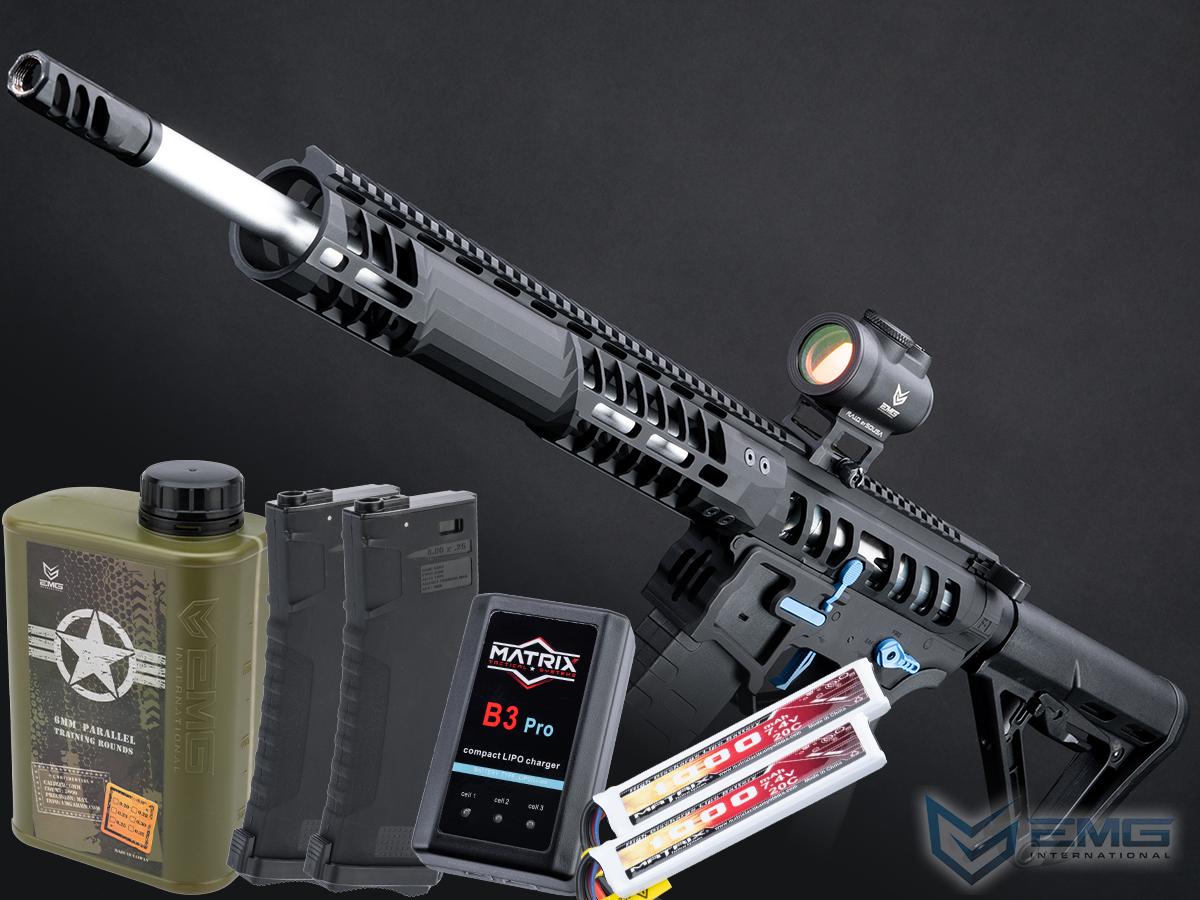 EMG F-1 Firearms UDR-15 Skeletonized AR-15 eSilverEdge Airsoft AEG ...
