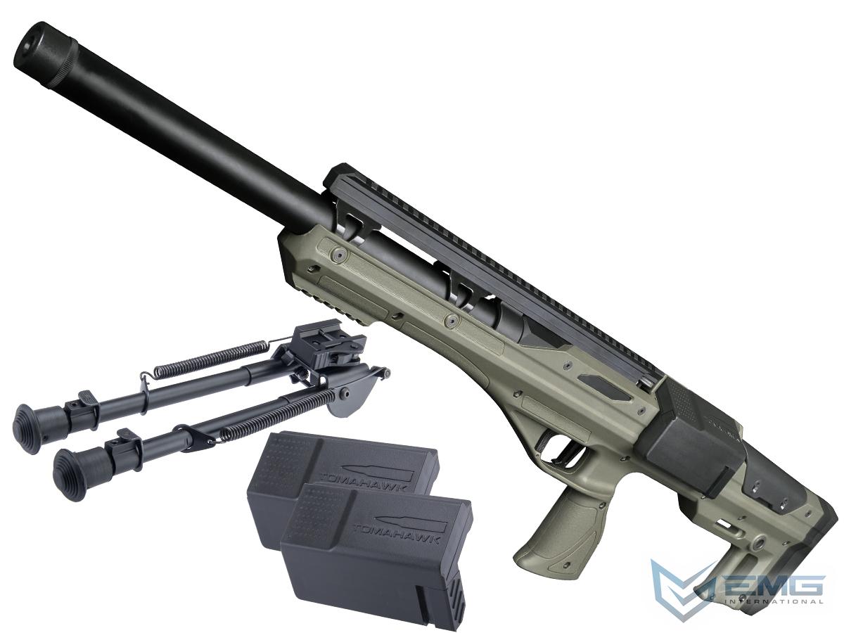 EMG x ICS CXP-TOMAHAWK Bolt Action Sniper Rifles (Color: OD Green / The ...