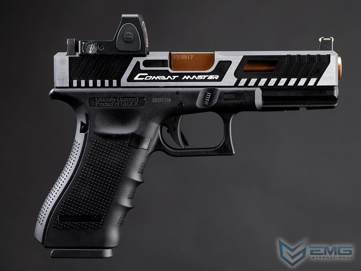 Evike Custom Licensed GLOCK 17 Gen 4 CO2 Gas Blowback Airsoft Pistol by ...