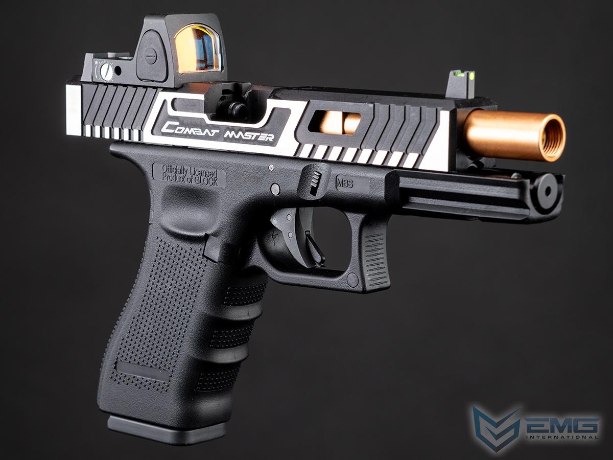 Evike Custom Licensed GLOCK 17 Gen 4 CO2 Gas Blowback Airsoft Pistol by ...