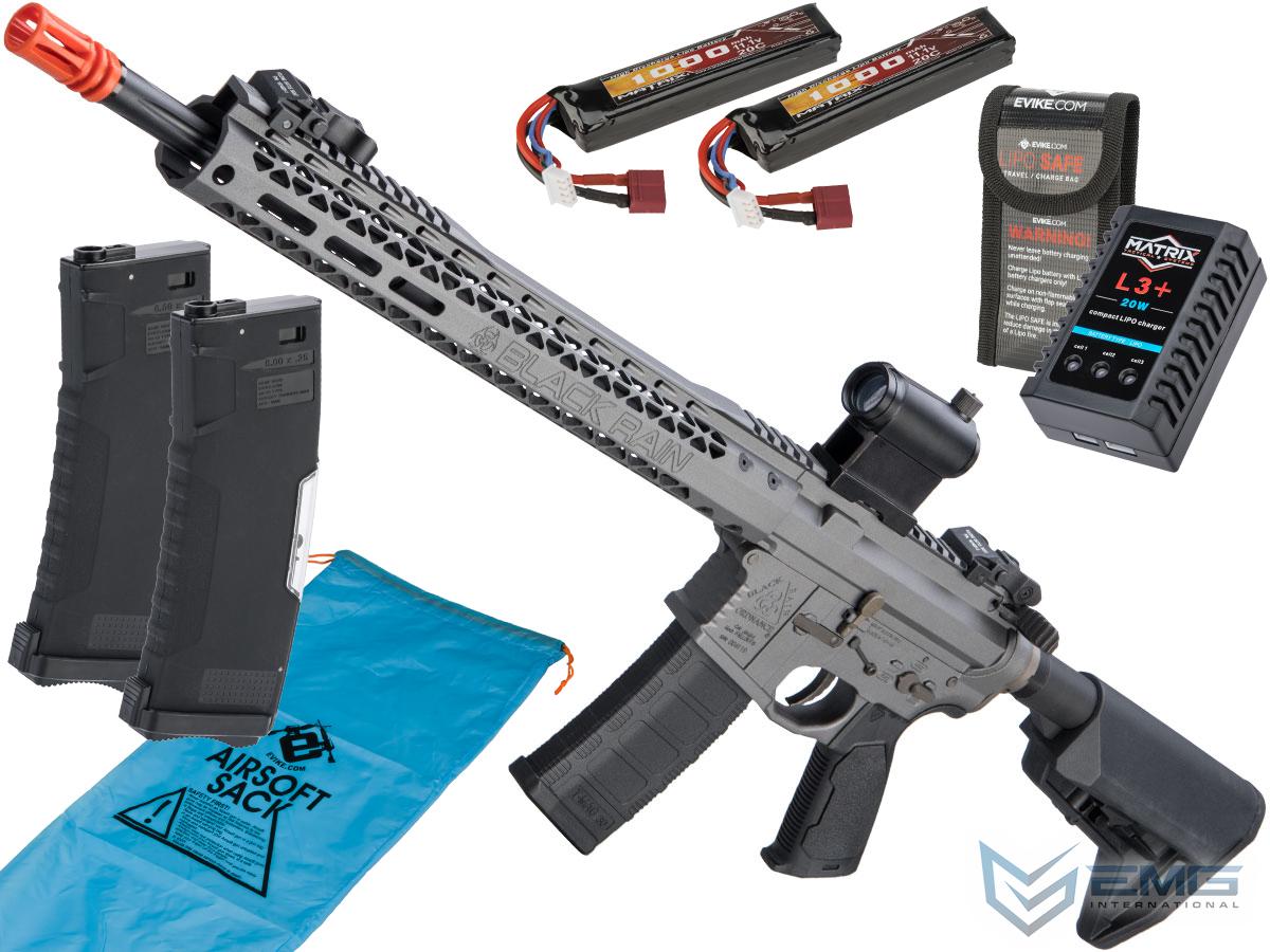 EMG Black Rain Ordnance BRO SPEC15 Licensed AR-15 Airsoft AEG Rifle w ...