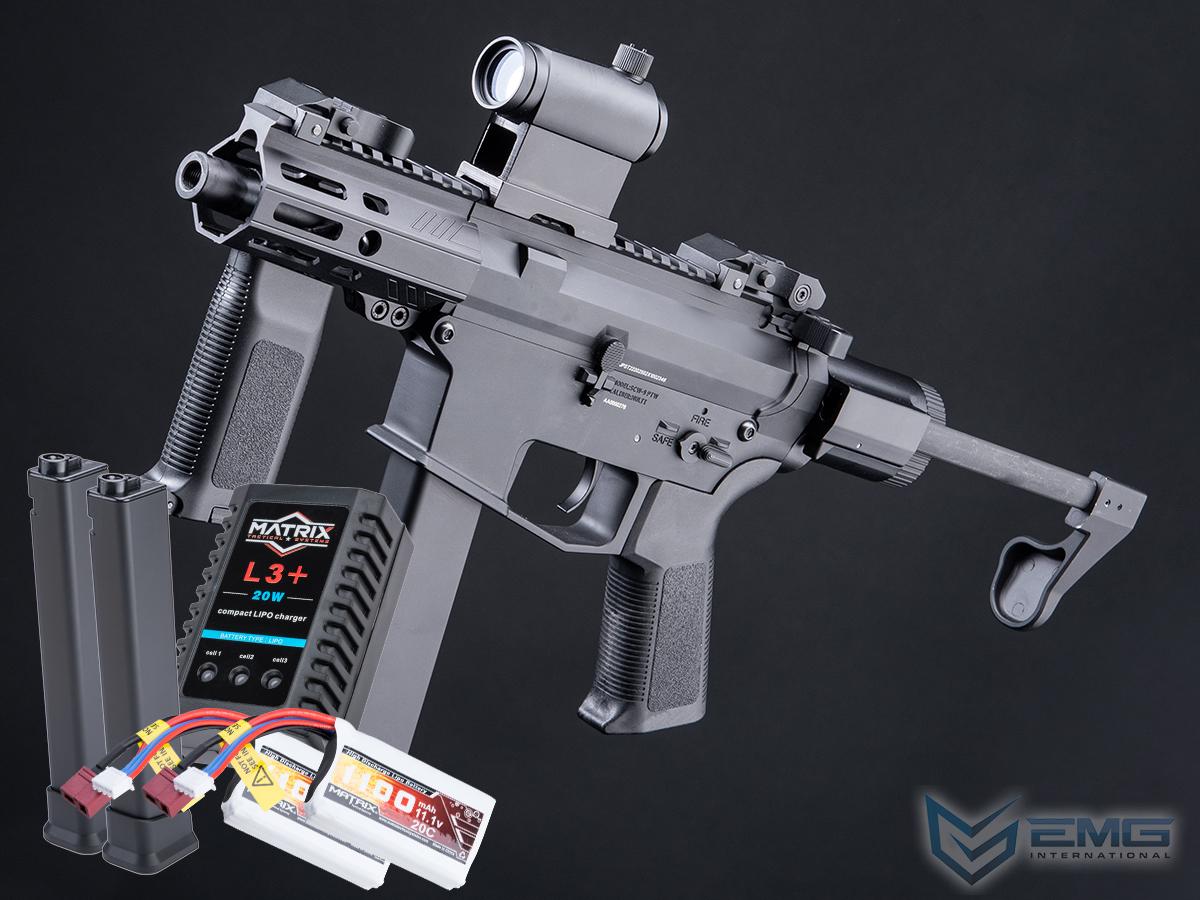 EMG Helios Angstadt Arms SCW-9 Pistol Caliber Carbine G3 AEG (Color ...