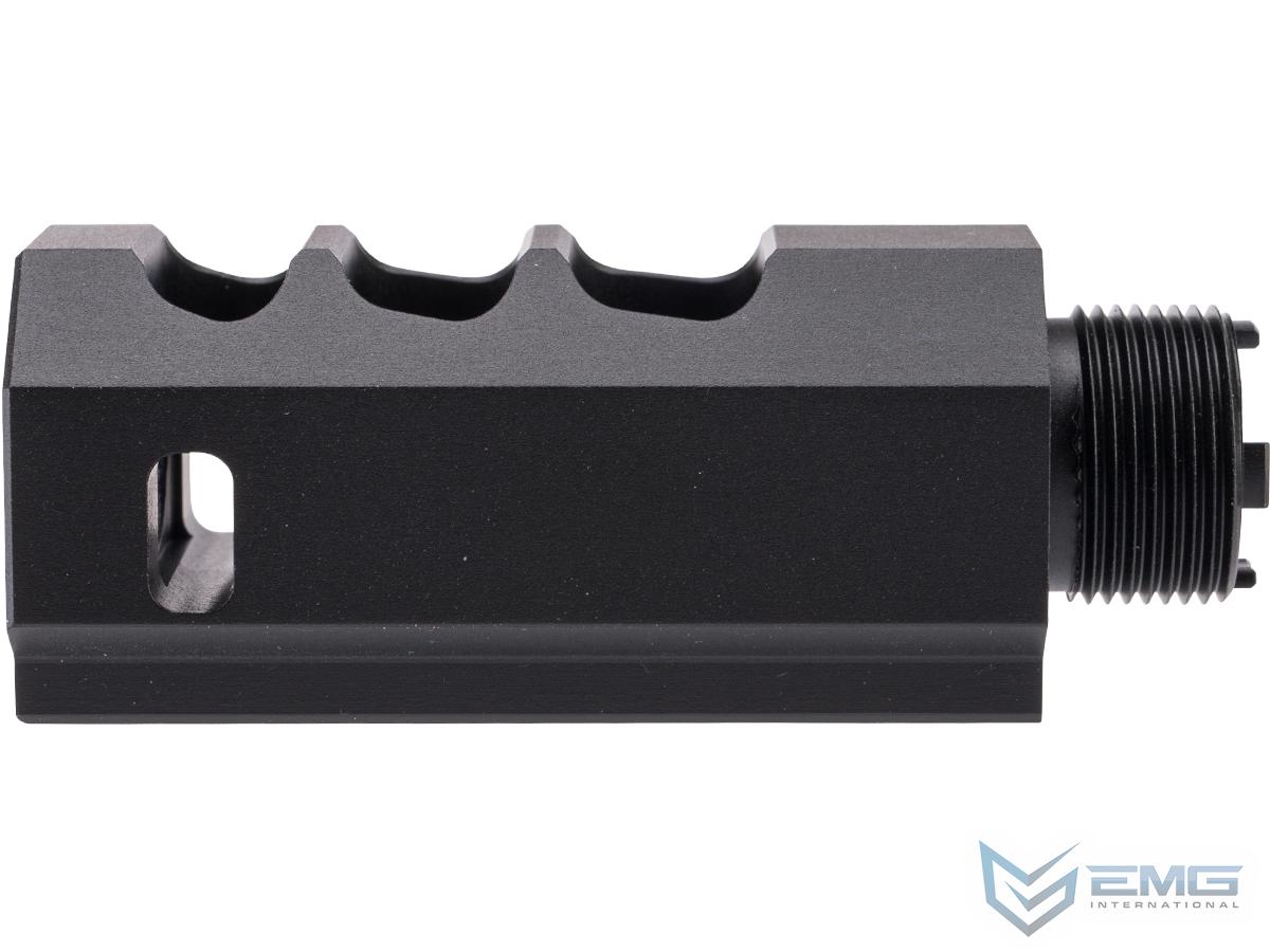 EMG CNC Aluminum Muzzle Compensator for TM Hi-Capa Gas Blowback Pistol ...