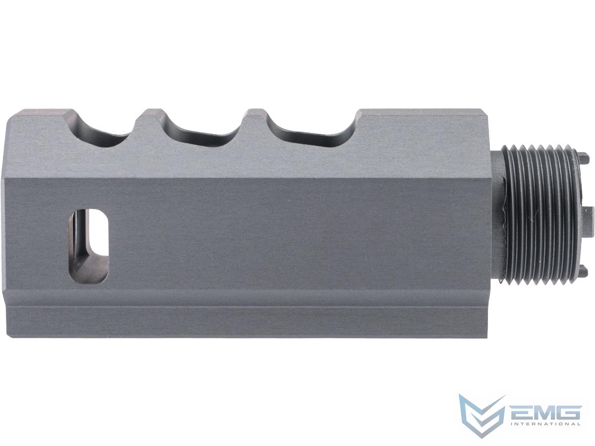 EMG CNC Aluminum Muzzle Compensator for TM Hi-Capa Gas Blowback Pistol ...