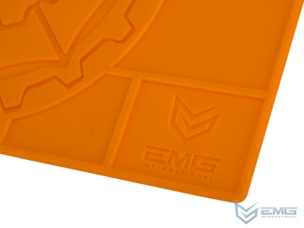 EMG x Umbrella Armory Tech Mat Pro Rubber Work Mat (Color: Alert Orange ...