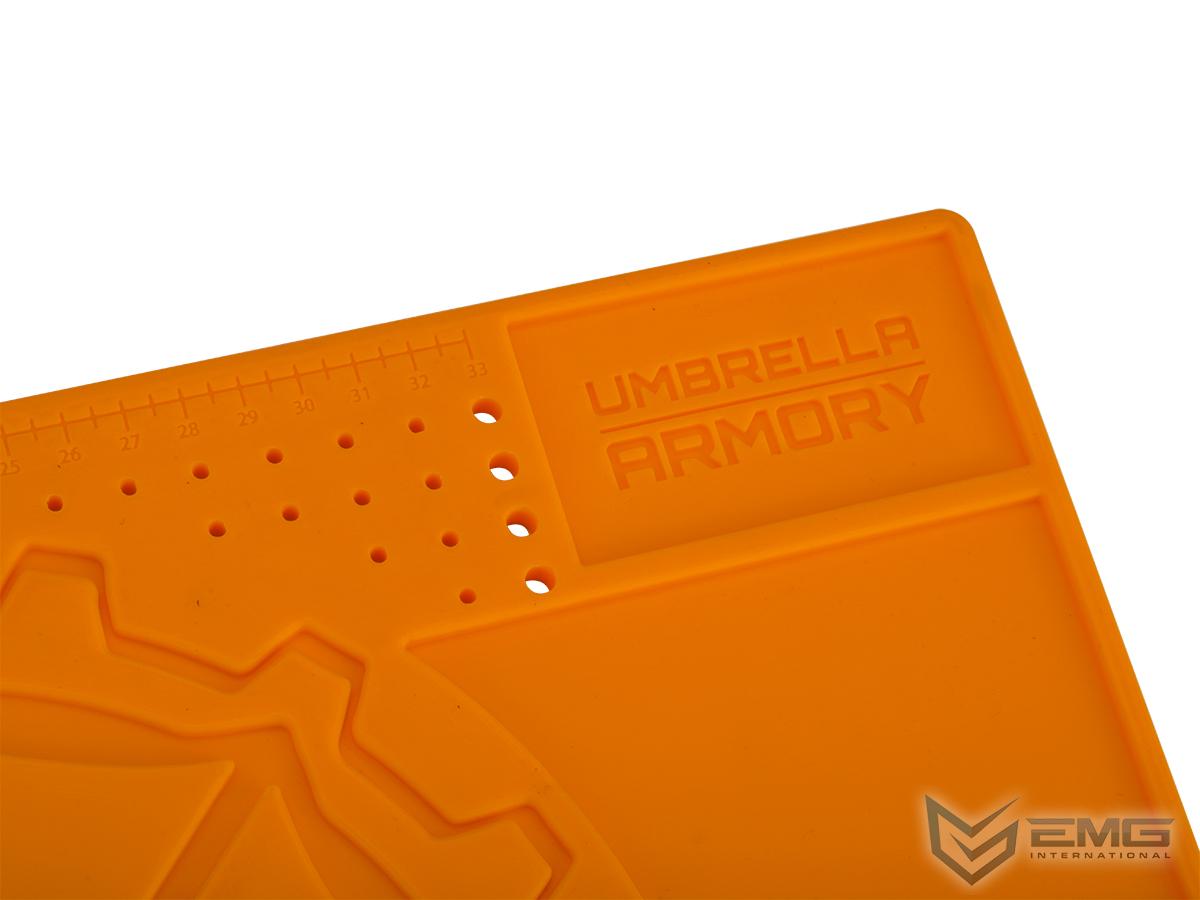 EMG x Umbrella Armory Tech Mat Pro Rubber Work Mat (Color: Alert Orange ...