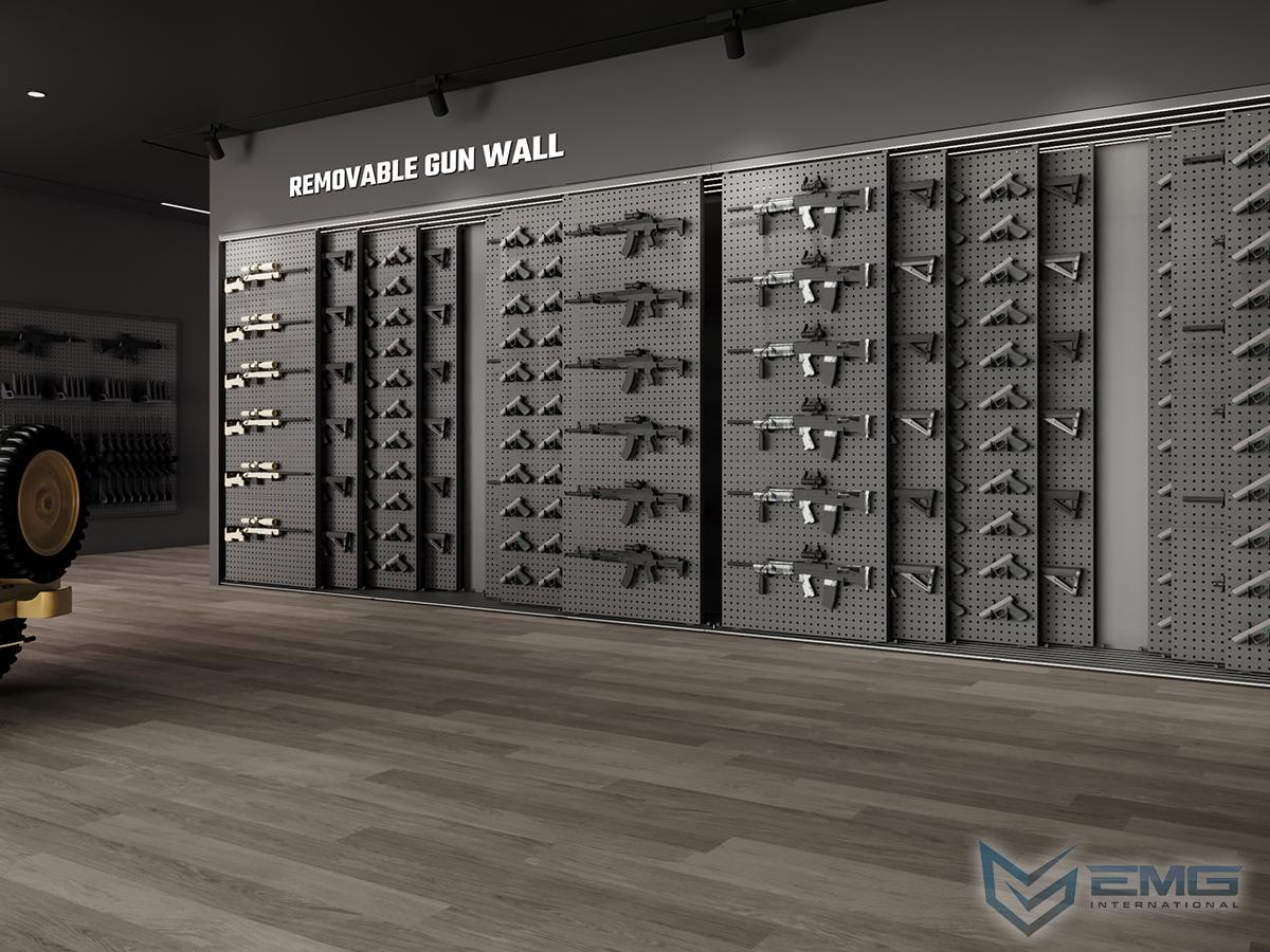EMG "Battle Wall System" Weapon Display & Storage Solution Modular ...