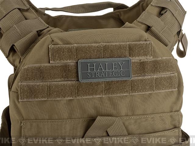 Haley Strategic Partners "Brand" PVC Patch (Color: Disruptive Grey), Tactical Gear/Apparel ...
