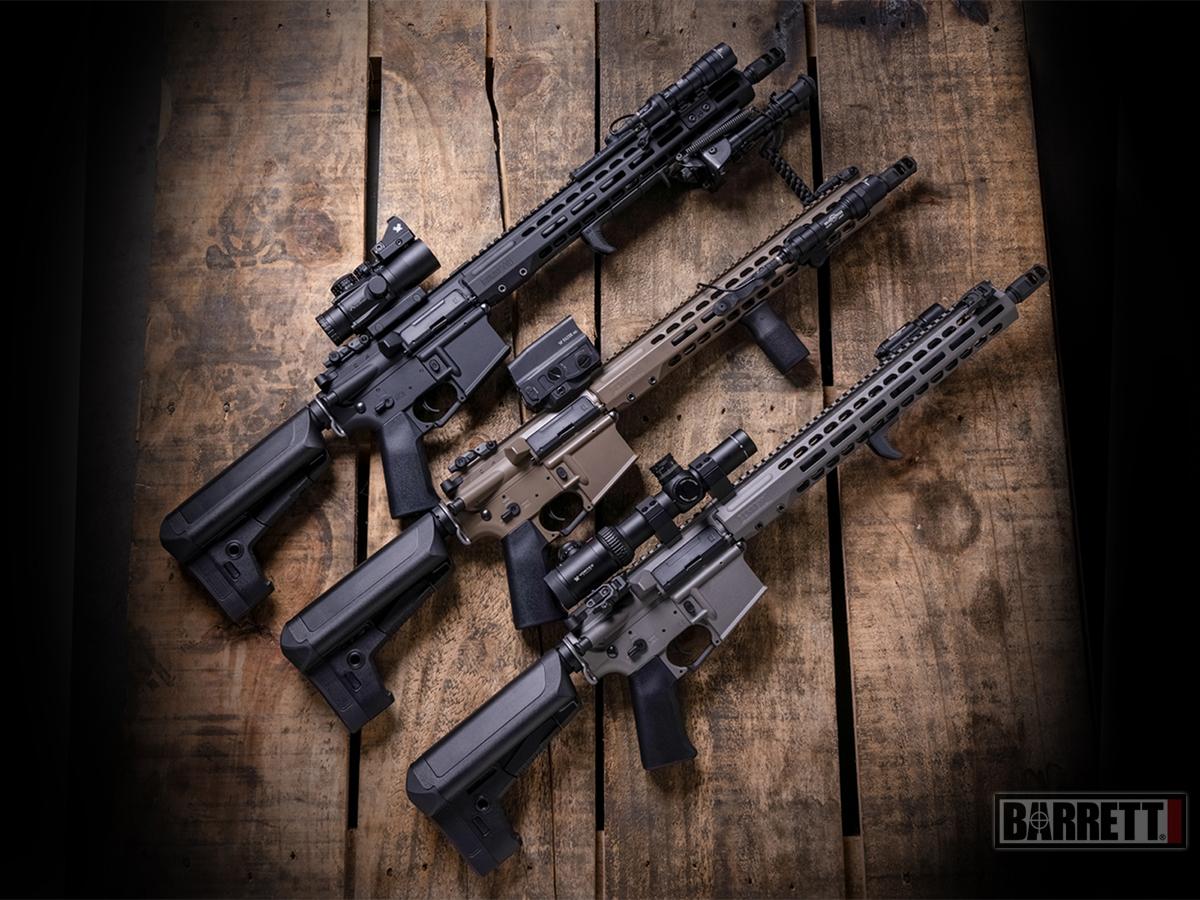 Evike Custom EMG Barrett REC7 DI with PolarStar F1 HPA Airsoft Rifle ...