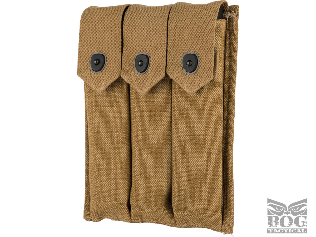 Black Owl Gear Reproduction WWII Three-Cell Magazine Pouch for M1A1 ...