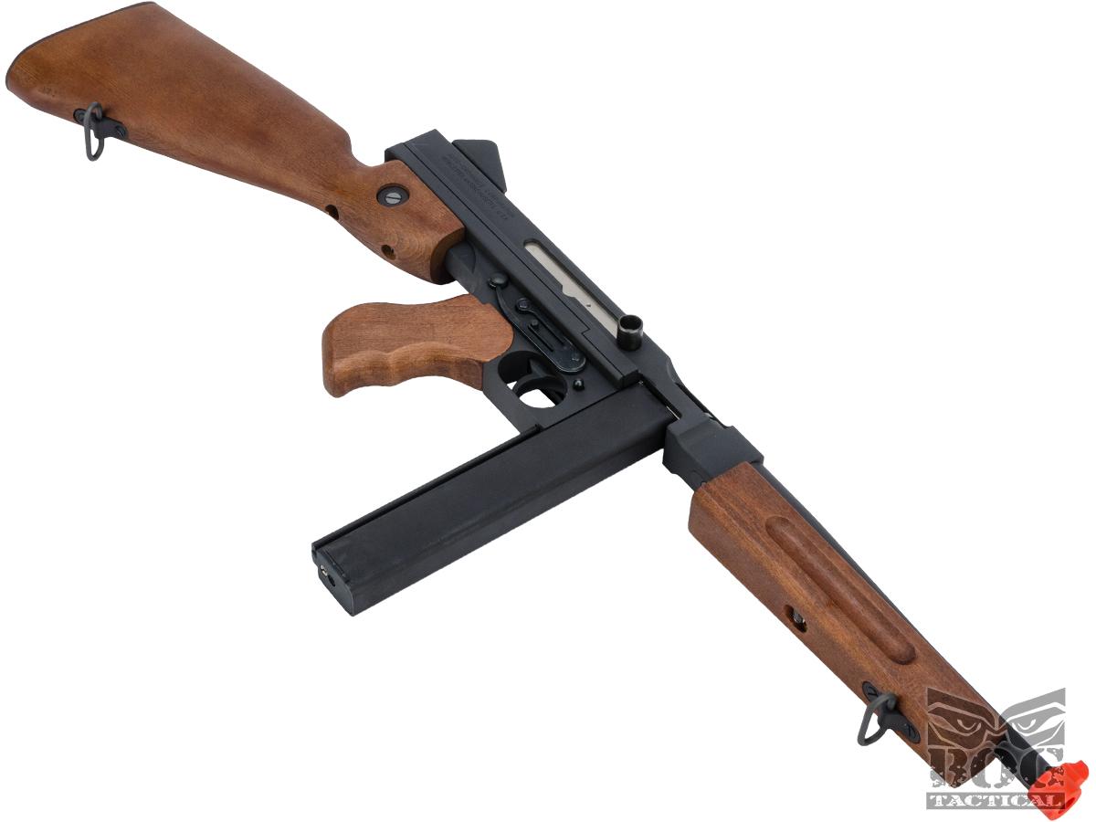 Black Owl Gear Wood Conversion Kit for Thompson M1A1 Series Airsoft Gas ...