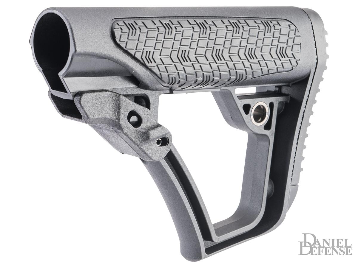 Daniel Defense Collapsible Mil-Spec Buttstock (Color: Black / Concave ...