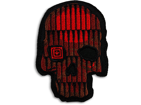 5.11 Tactical "Crusty Bullet Skull" Embroidered Morale Patch (Color ...