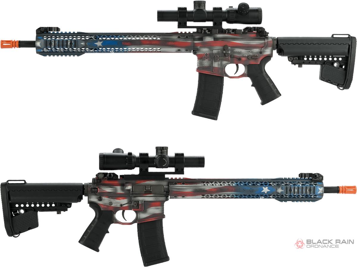 Black Rain Ordnance Fallout 15 "Force" Airsoft M4 AEG by King Arms with ...