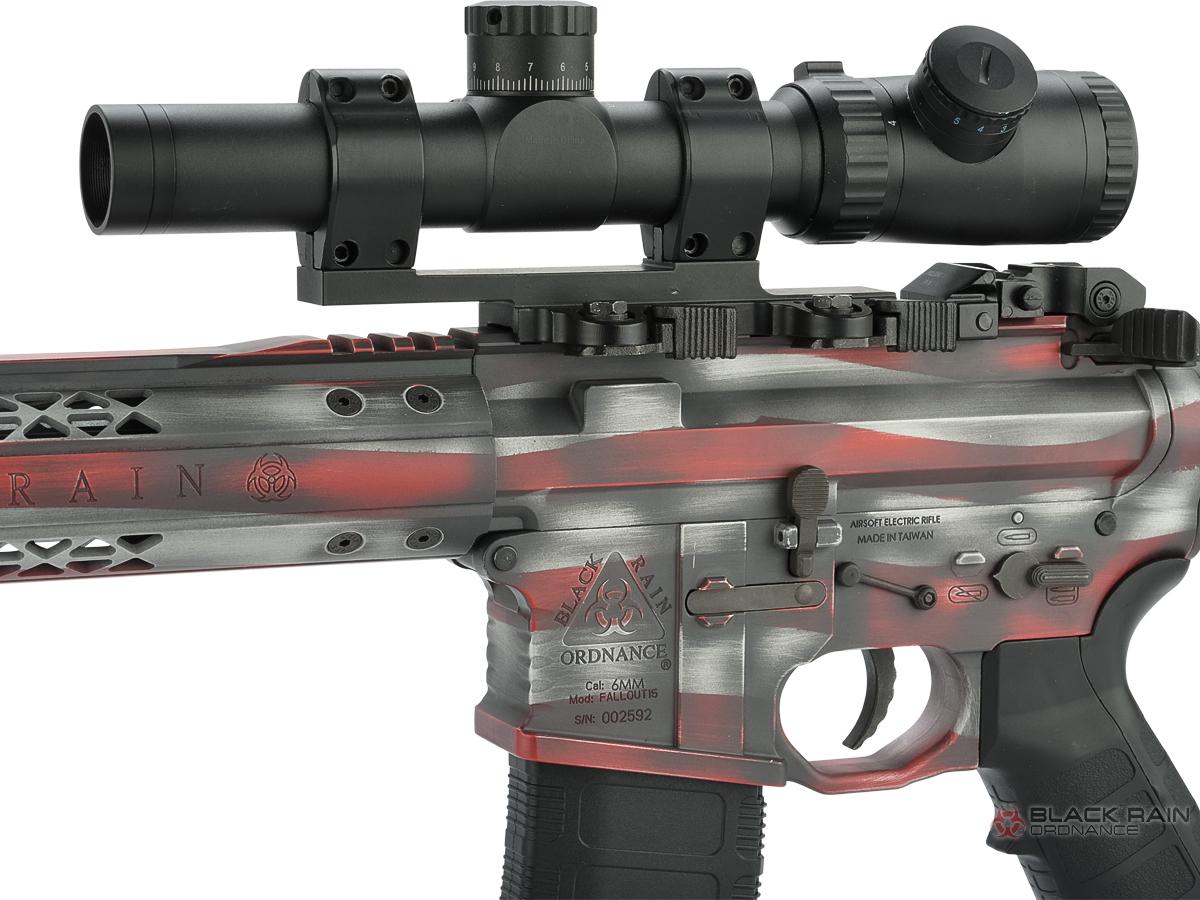 Black Rain Ordnance Fallout 15 "Force" Airsoft M4 AEG by King Arms with ...