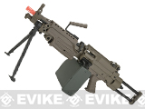 A&K Full Metal M249 Airsoft Machine Gun (Version: MK II / Black / AEG ...