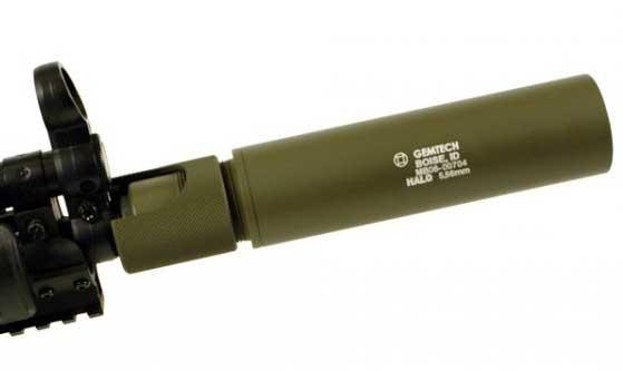 Mad Bull Gemtech HALO Mock Suppressor (Color: OD Green), Accessories ...