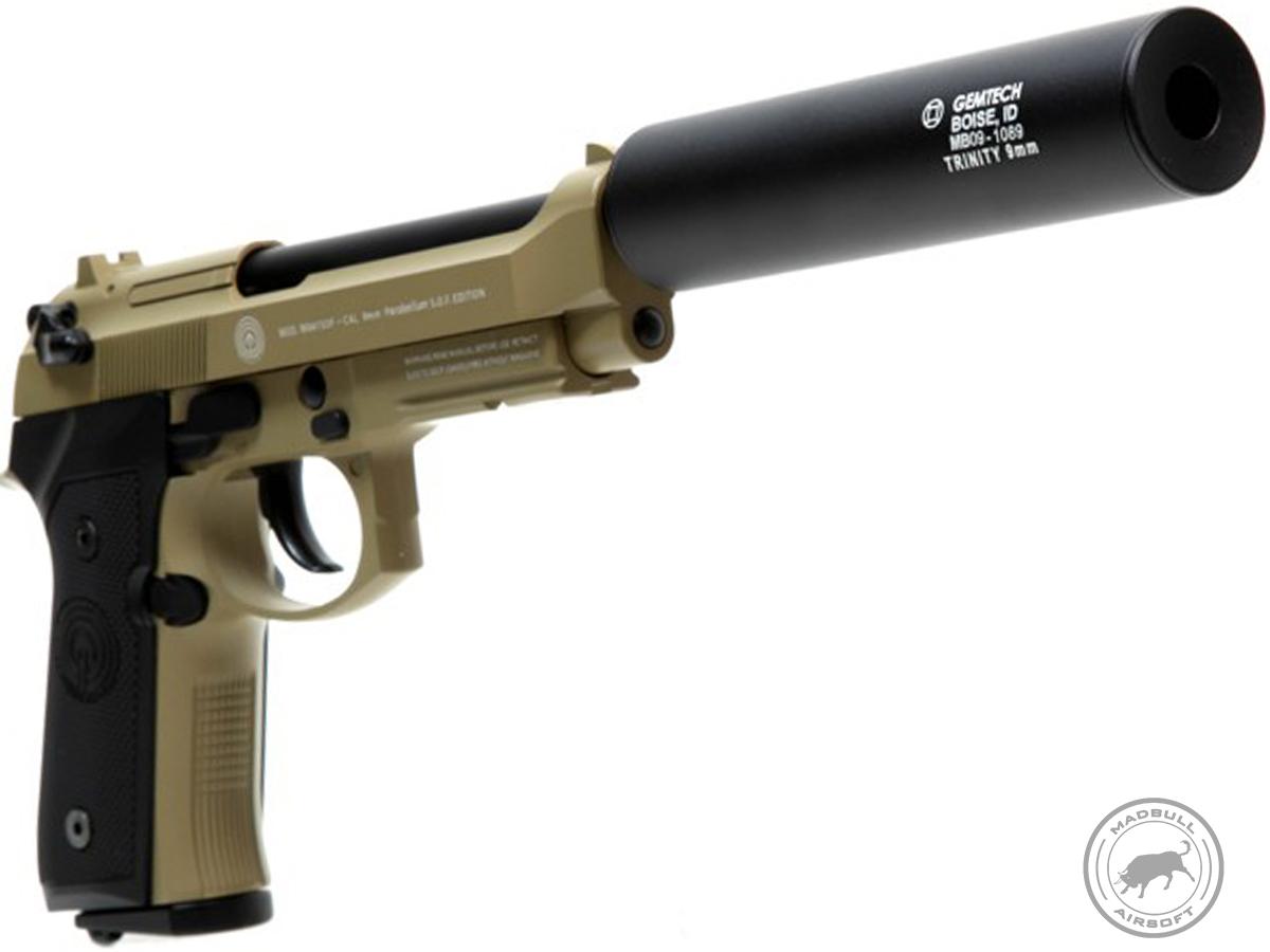 Madbull Airsoft Gemtech Trinity Barrel Extension - (14mm - / Black ...