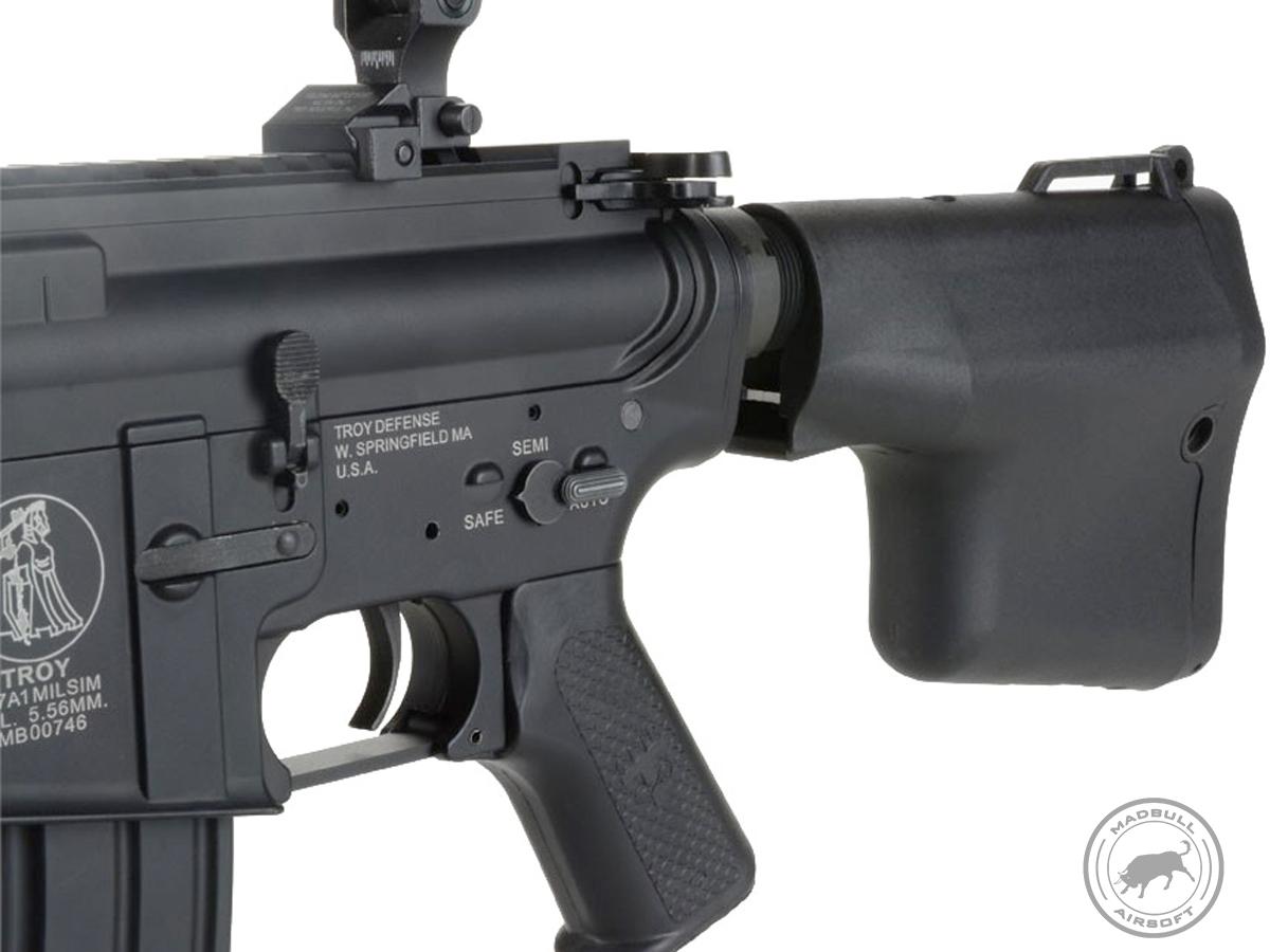 Madbull Airsoft TROY Battle Ax Retractable Stock for M4 / M16 Series ...