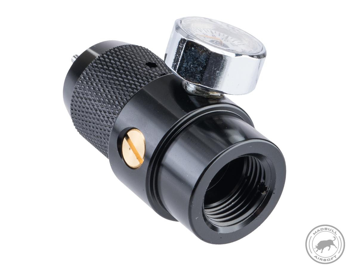 Madbull CO2 Air Tank Adapter with Pressure Gauge, Accessories & Parts ...