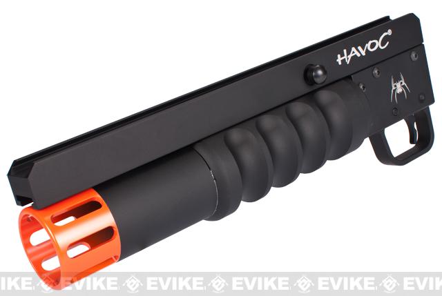 Madbull Spike Tactical Havoc Airsoft Grenade Launcher (Length: 12 ...