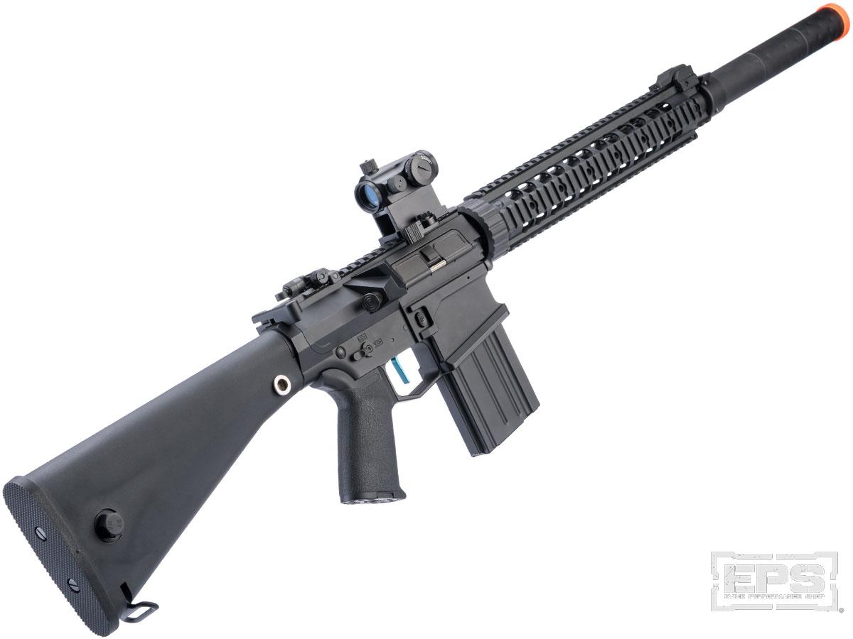 CYMA Platinum SR-25 QBS Airsoft AEG Designated Marksman Rifle (Model: SR-25 / Evike Performance ...