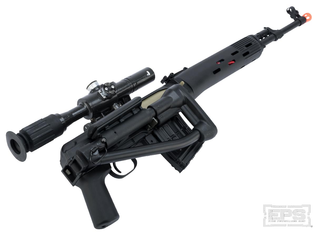 CYMA Standard SVD-S Airsoft AEG Sniper Rifle with Folding Stock ...
