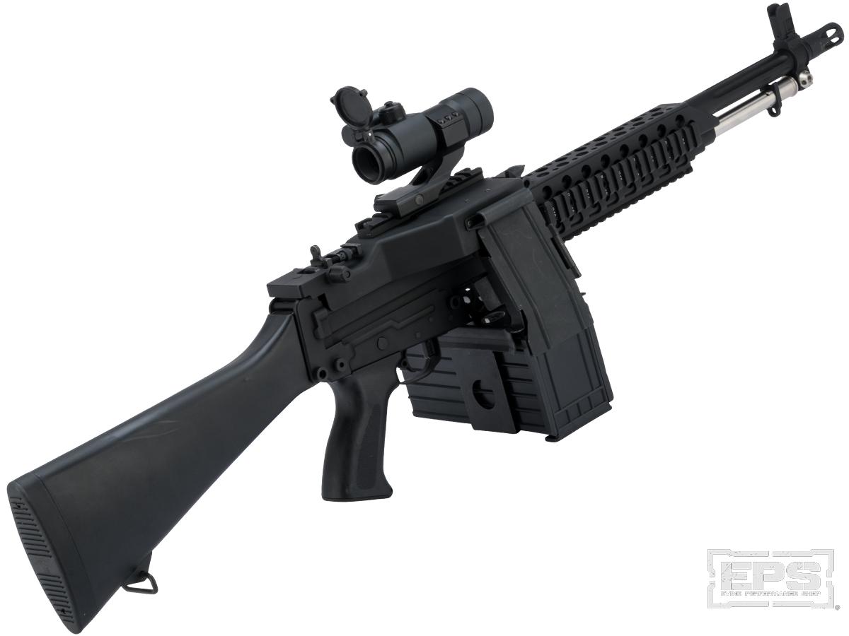 Evike Performance Shop Custom G&P MK23 Airsoft AEG Light Machine Gun ...