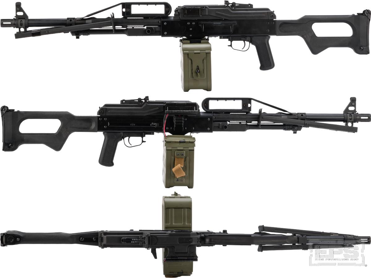 Evike Performance Shop Custom Raptor PKP Pecheneg Airsoft AEG Machine ...