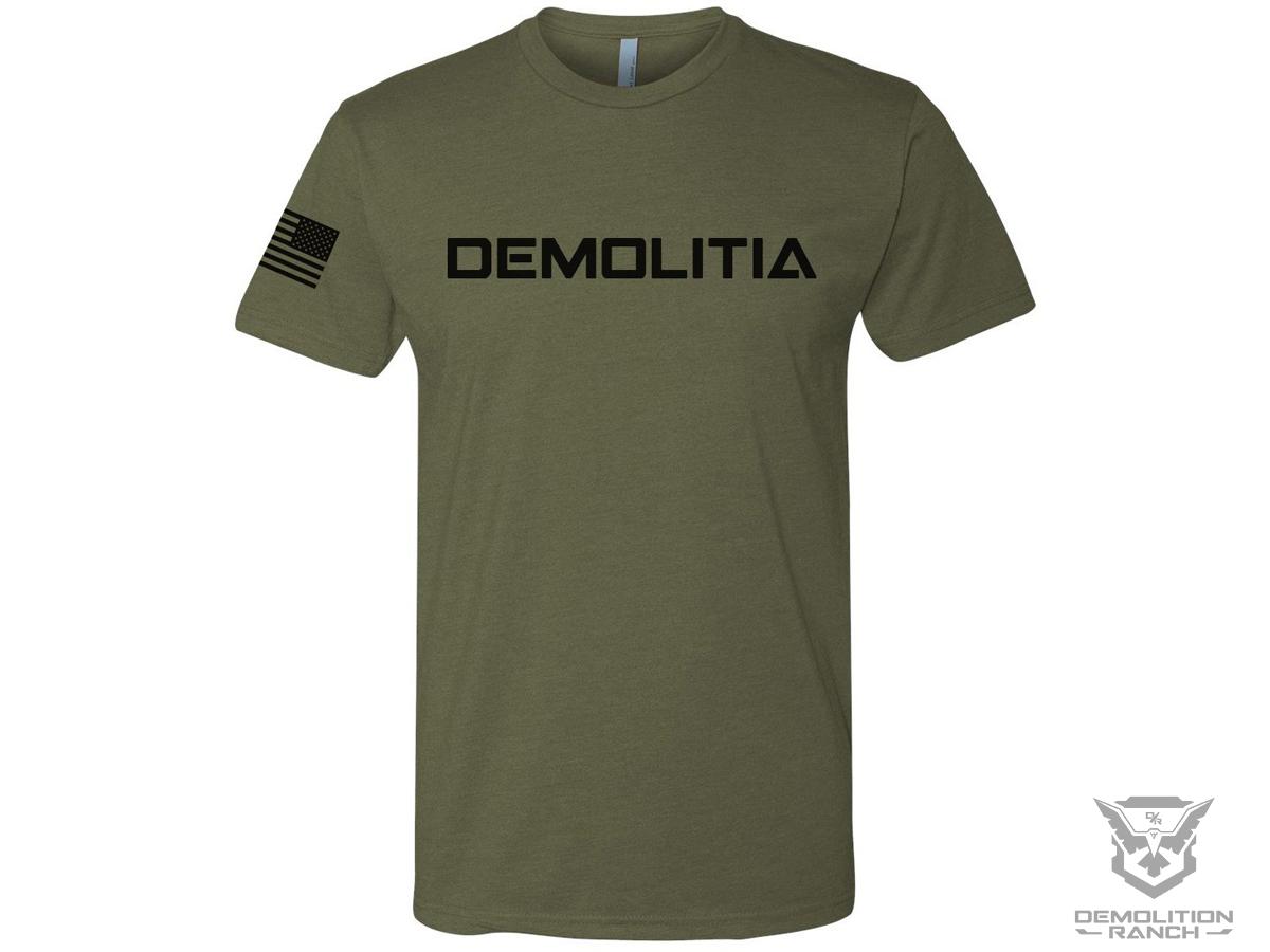 Bunker Branding Co. Demolition Ranch "Demolitia" Military Green T Shirt ...