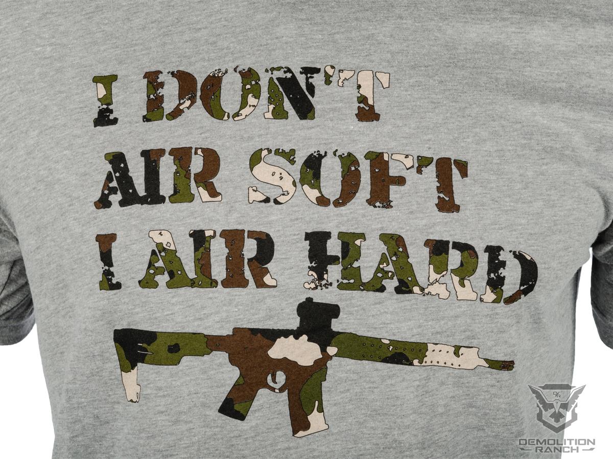 Bunker Branding Co. Demolition Ranch "Air Hard" Gray T Shirt (Size ...