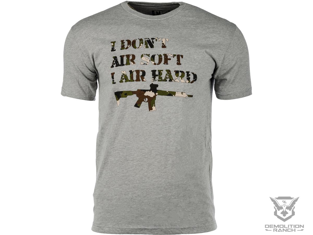 Bunker Branding Co. Demolition Ranch "Air Hard" Gray T Shirt (Size ...
