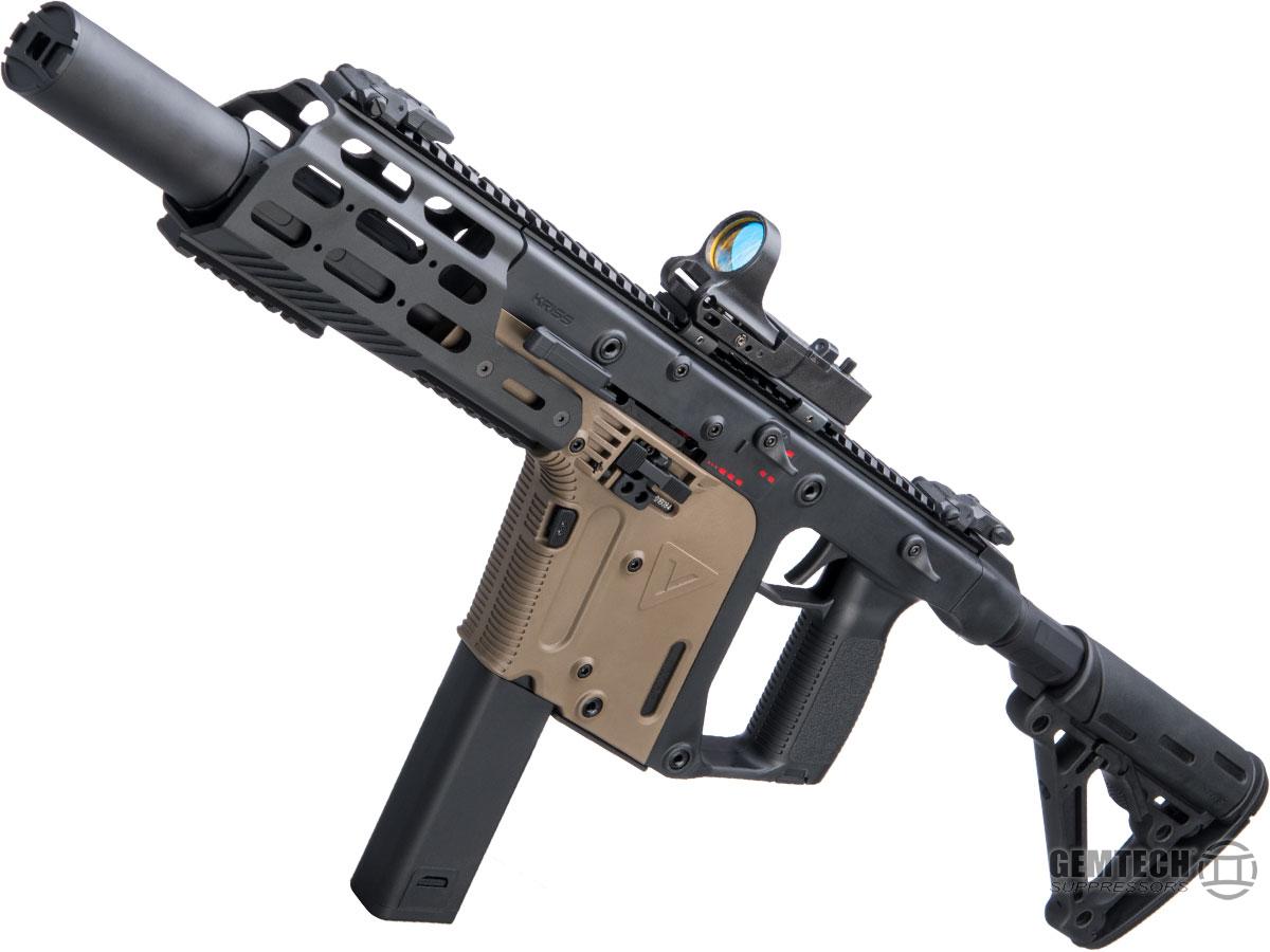 Evike Custom "Ranger" Krytac KRISS Vector Airsoft AEG SMG Rifle (Color: Dual-Tone), Airsoft Guns ...