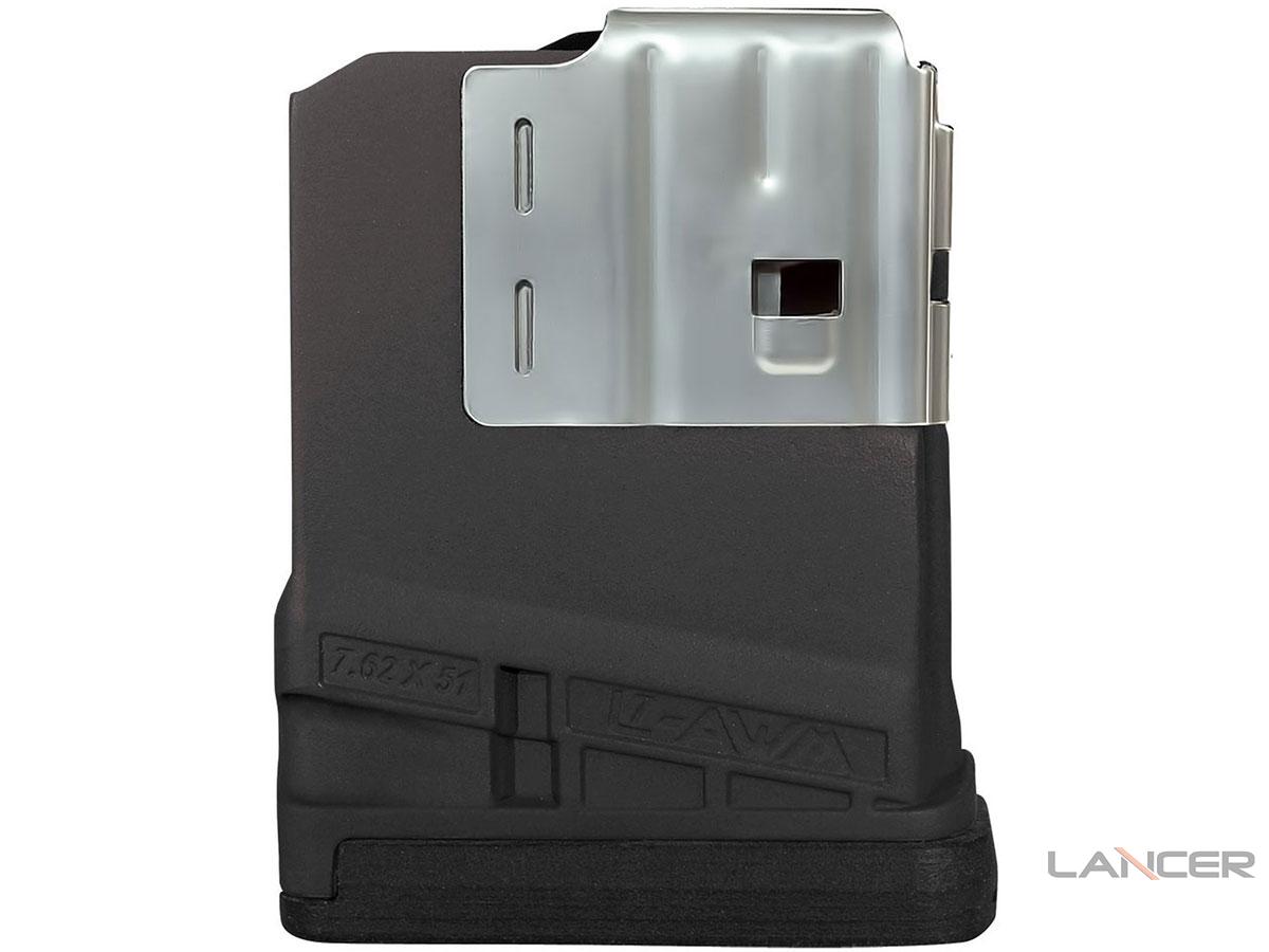 Lancer Systems Advanced Warfighter Magazine AWM L7 .308 WIN / 7.62 NATO (Color: Opaque Black ...