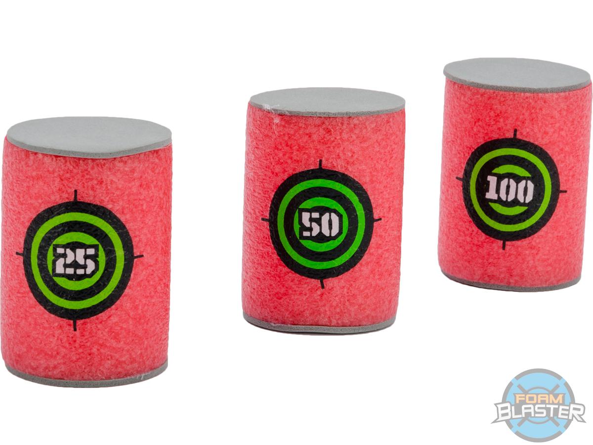 Foam Blaster Reusable 1.5" x 2.25" Foam Can Target (Qty: Pack of 6 ...