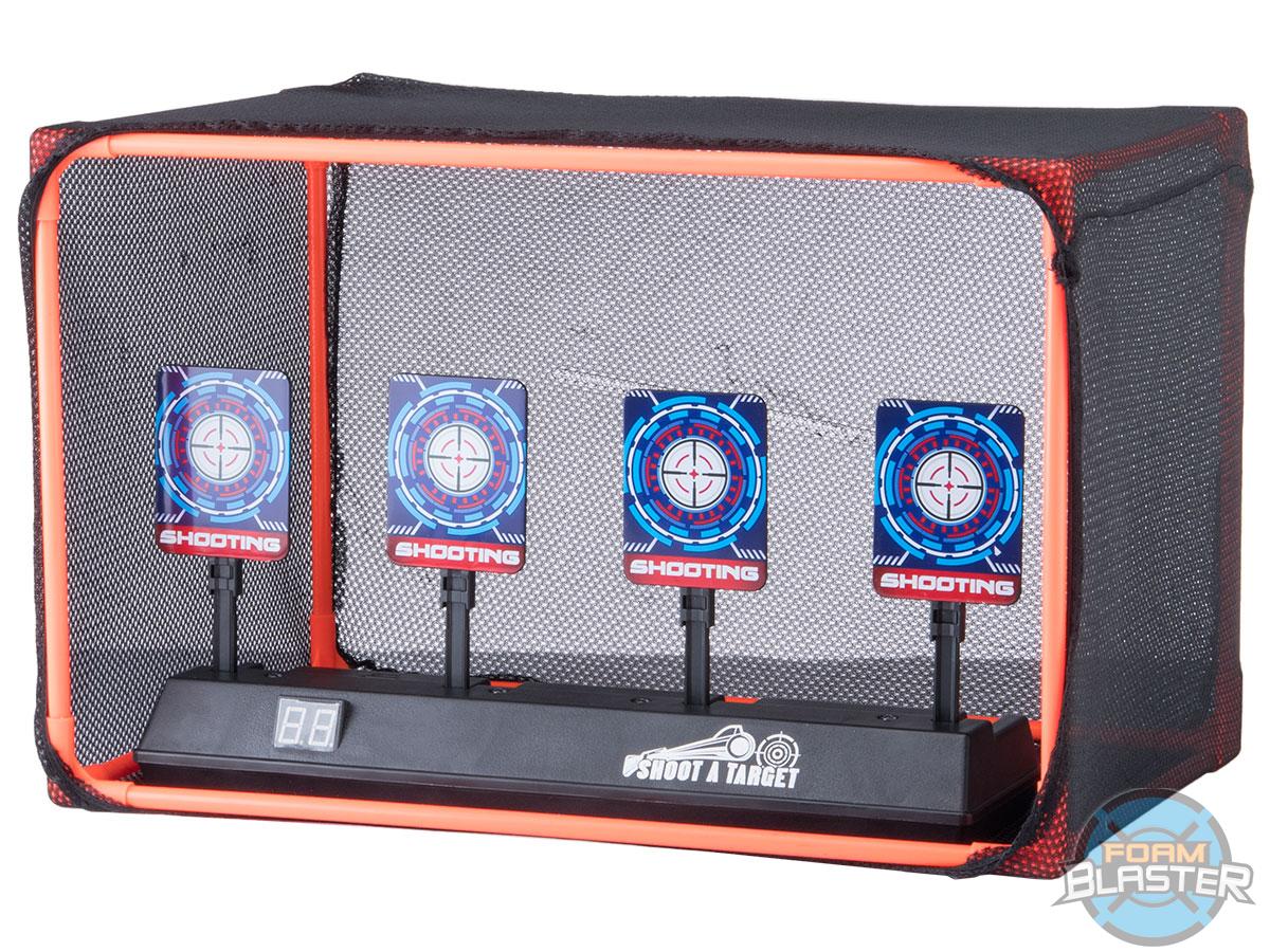 Foam Blaster Electronic Auto Reset Shooting Gallery Target for Foam ...