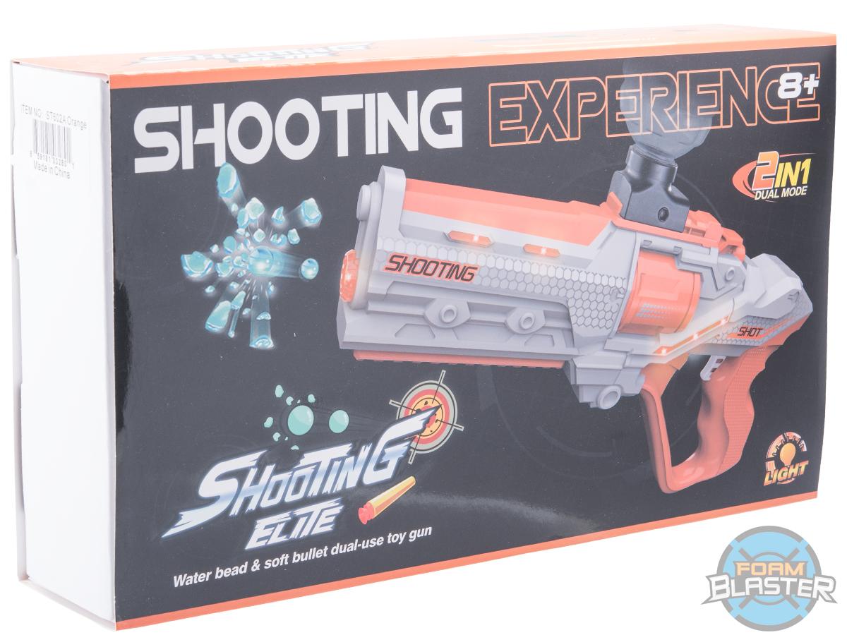Shooting Elite Dual Mode Foam Dart & Hydro Ball Revolver Blaster (Color ...