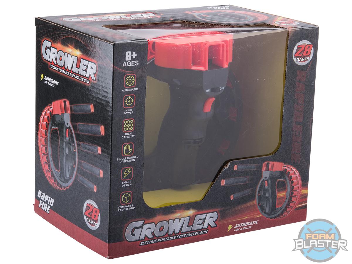 Foam Blaster Electric Full Auto Bracelet Foam Dart Gun (Color: Red ...